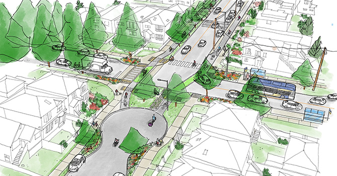 Adanac St upgrades: Boundary Rd to Rupert St | City of Vancouver