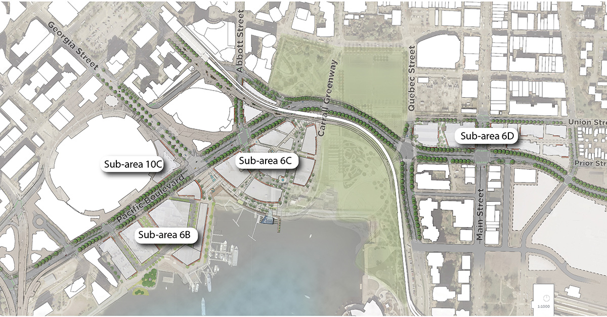 Urban design in the Northeast False Creek Plan | City of Vancouver