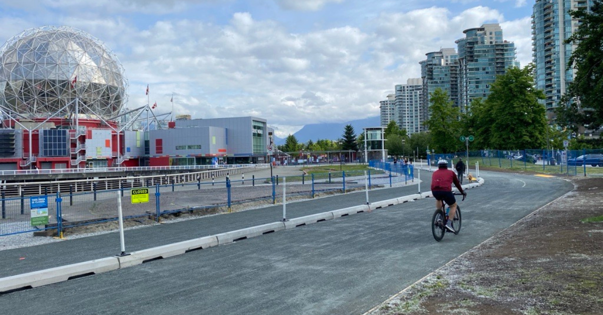 New Seawall Path by Science World now open | City of Vancouver